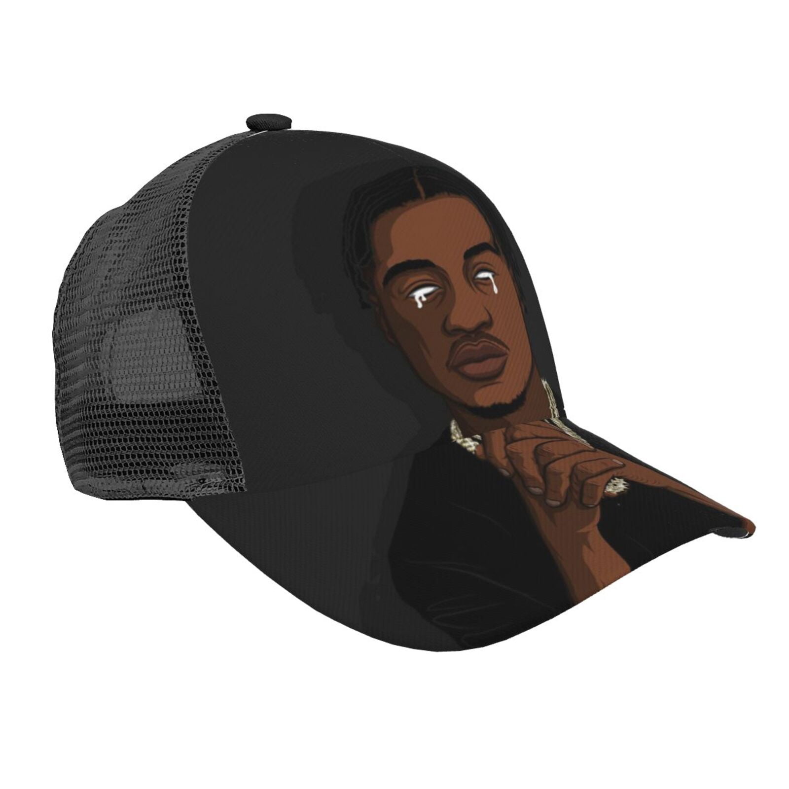 Rapper Lil Tjay Baseball Cap Unisex Mesh Cap Dad Hat Casual Outdoor ...
