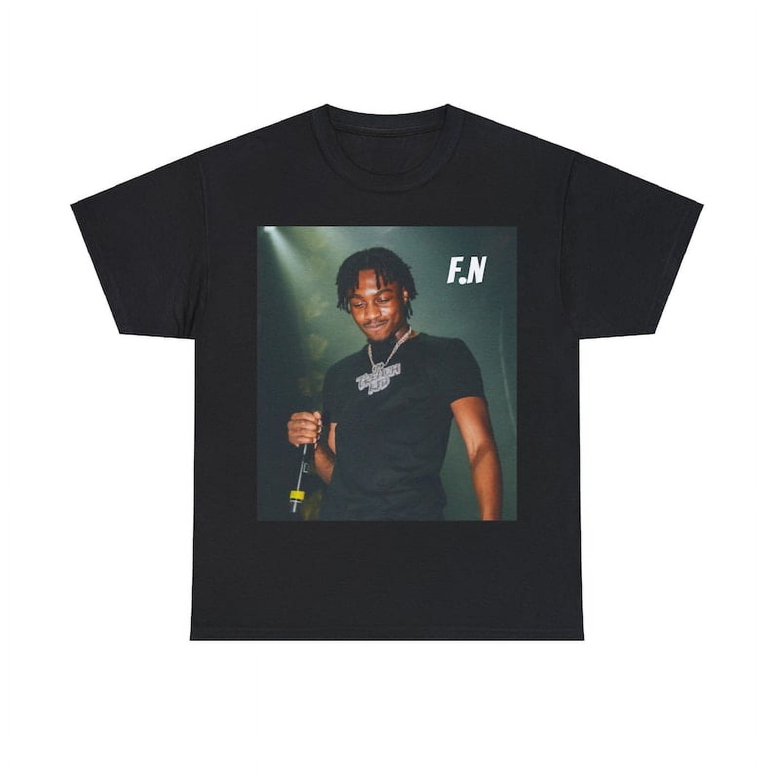 Rapper Lil Tjay F.N Picture Cotton Tee, UP TO SIZE 4XL. - Walmart.com