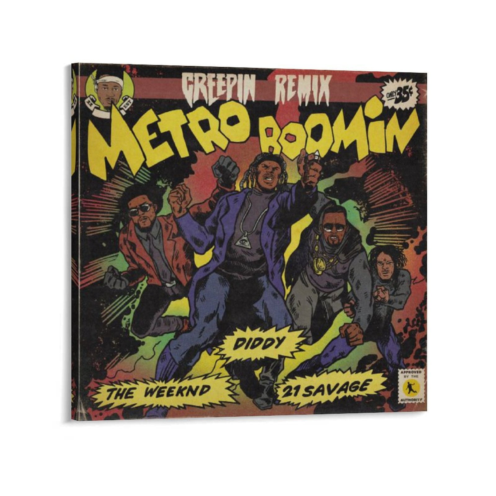 Rapper Metro Music Boomin Poster Rap Hip Hop Singer Art Posters (13 ...