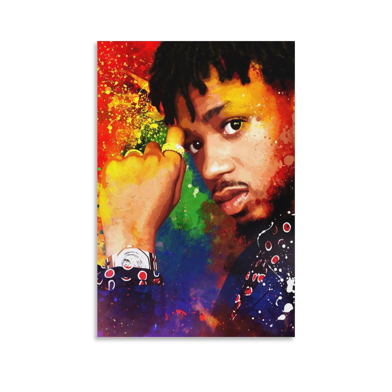 Rapper Metro Music Boomin Poster Rap Hip Hop Singer Posters (1) Wall ...