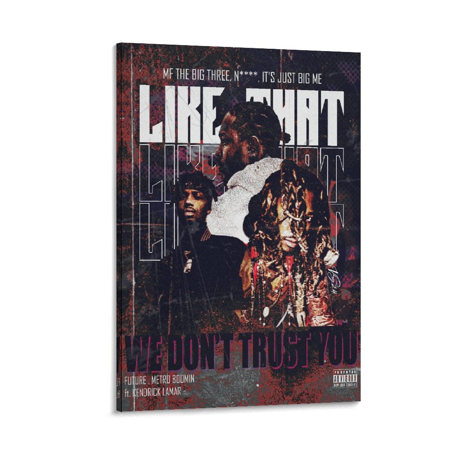 Rapper Metro Music Boomin Poster Rap Hip Hop Singer Posters (2) Room ...