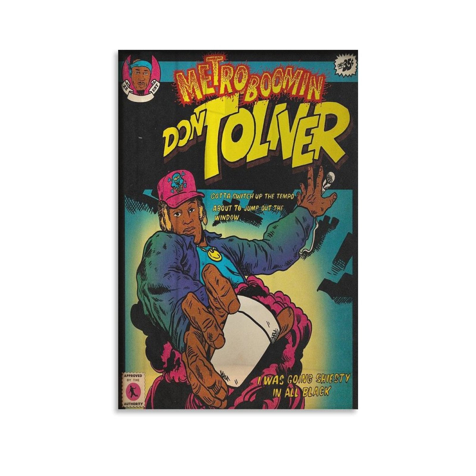 Rapper Metro Music Boomin Poster Rap Hip Hop Singer Posters (3) Posters ...