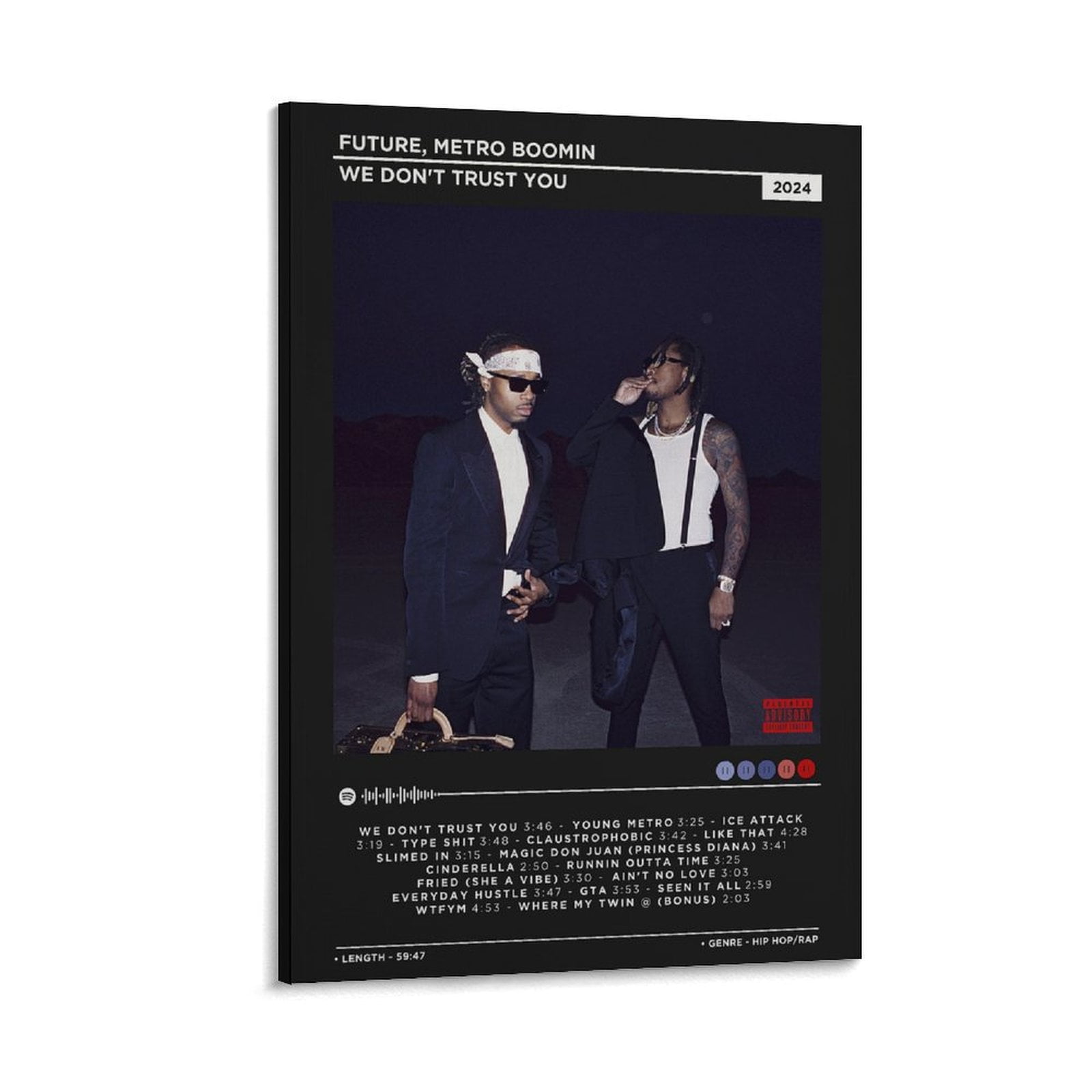 Rapper Metro Singer Boomin Rap Hip Hop WE DONT TRUST YOU Music Album ...