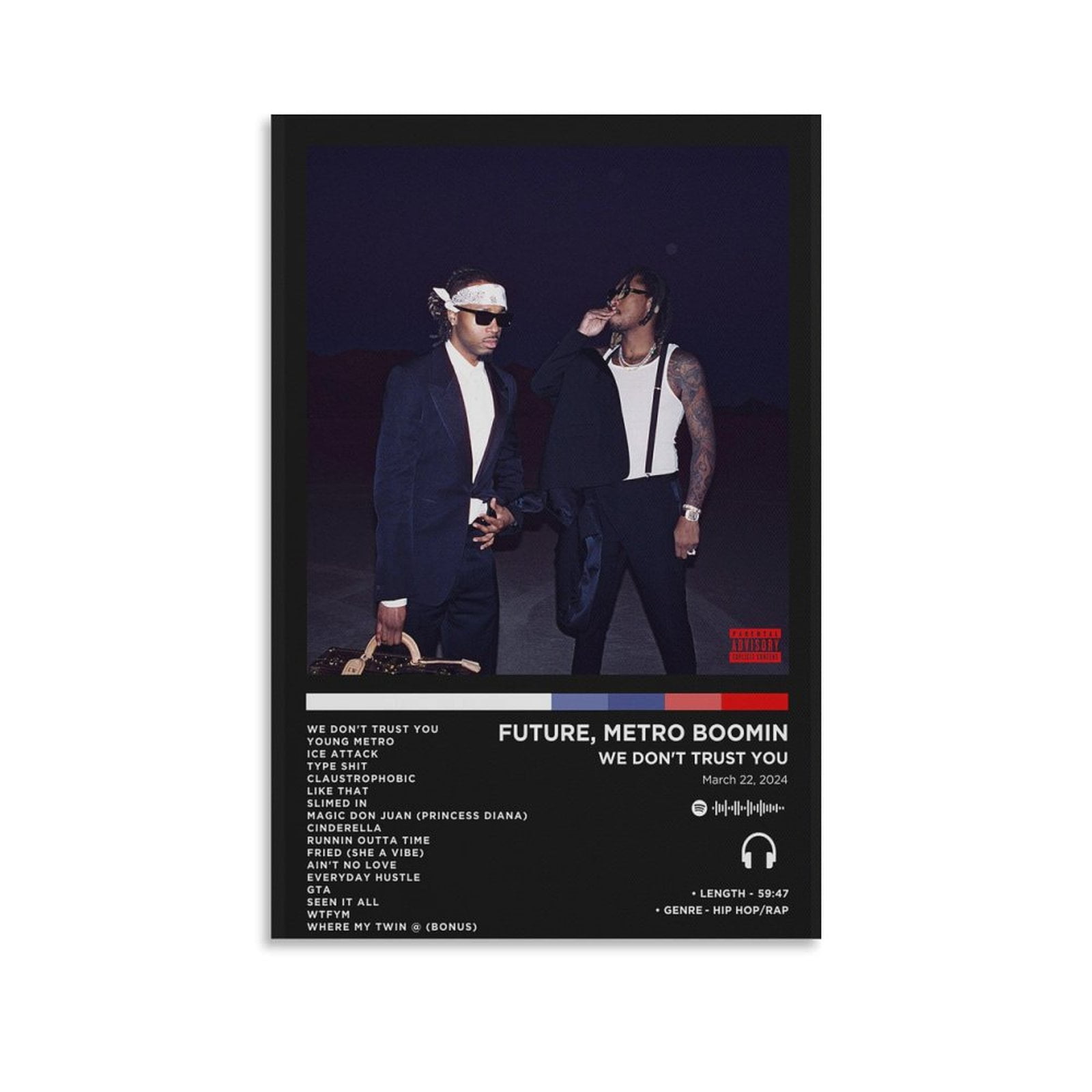 Rapper Metro Singer Boomin Rap Hip Hop WE DONT TRUST YOU Music Album ...