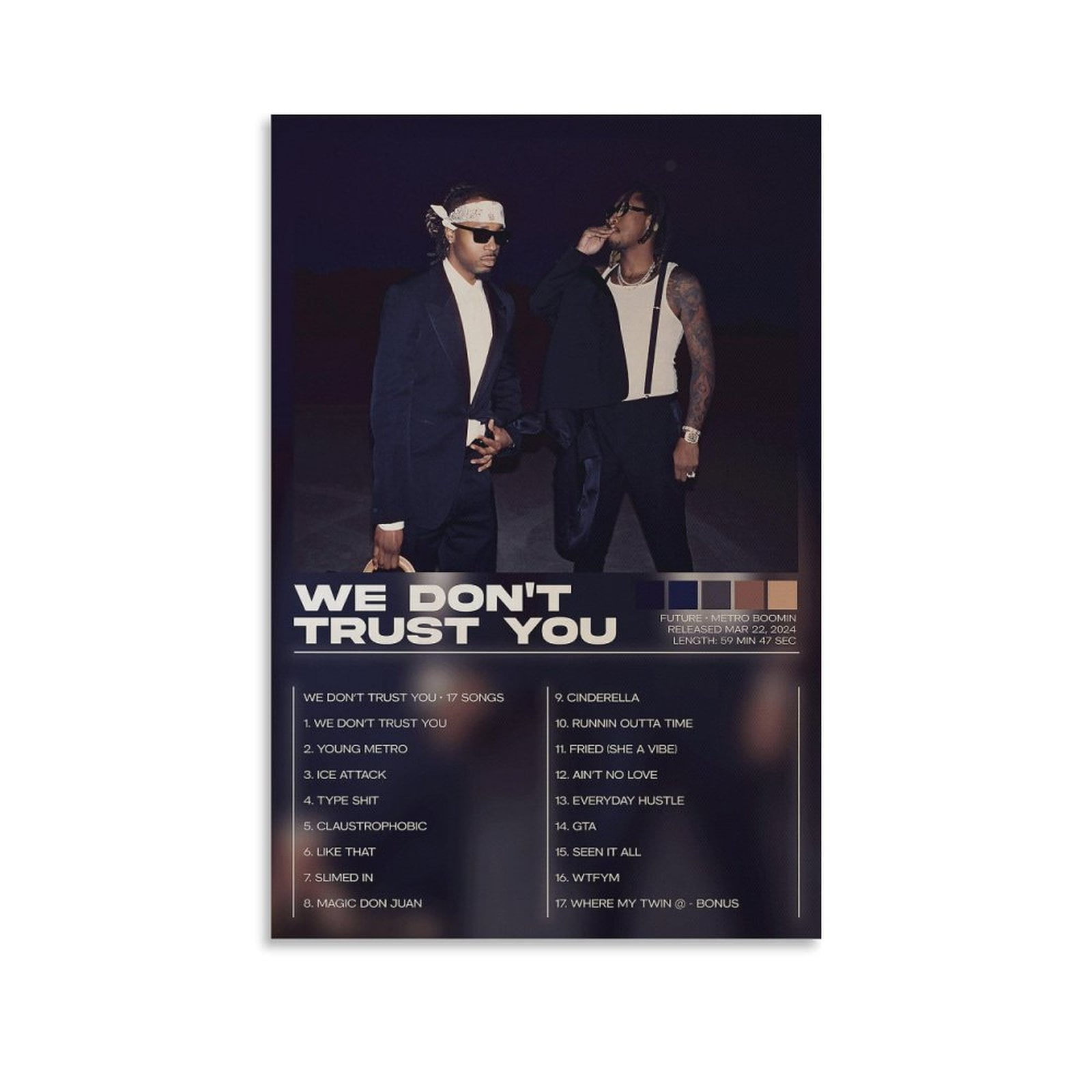 Rapper Metro Singer Boomin Rap Hip Hop WE DONT TRUST YOU Music Album ...