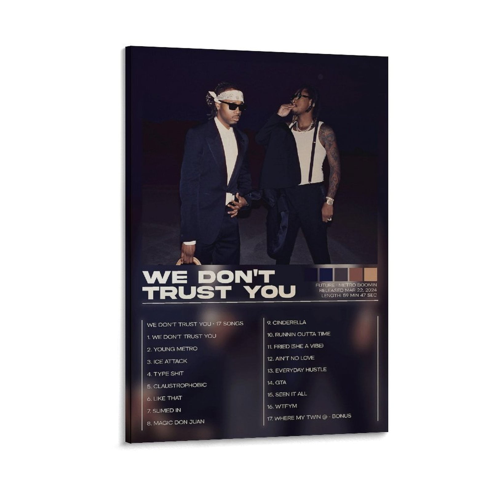 Rapper Metro Singer Boomin Rap Hip Hop WE DONT TRUST YOU Music Album ...