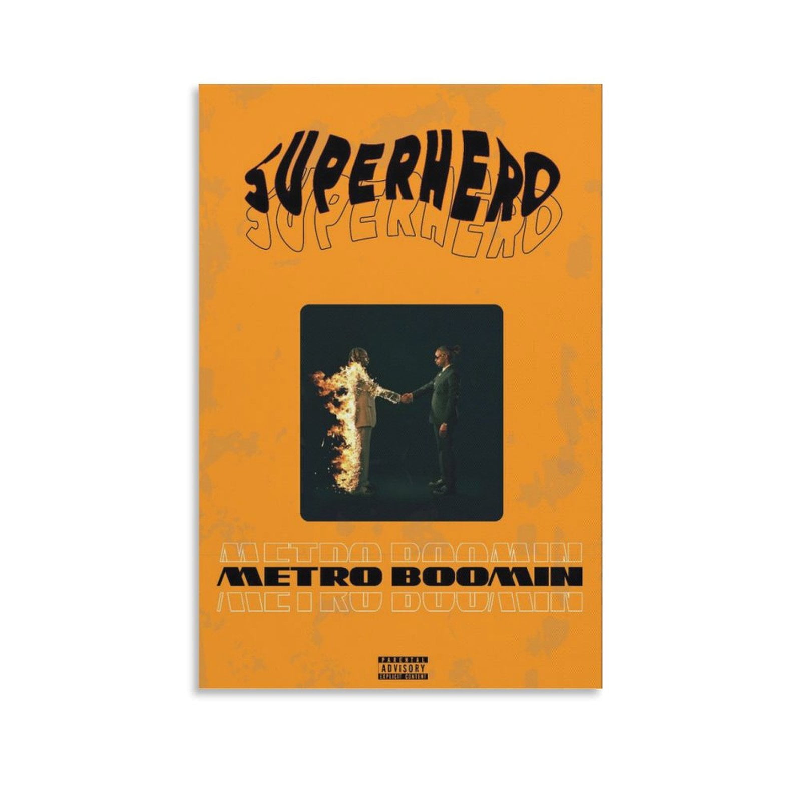 Rapper Metro Singer Boomin Rap Hip Hop HEROES & VILLAINS Music Album ...