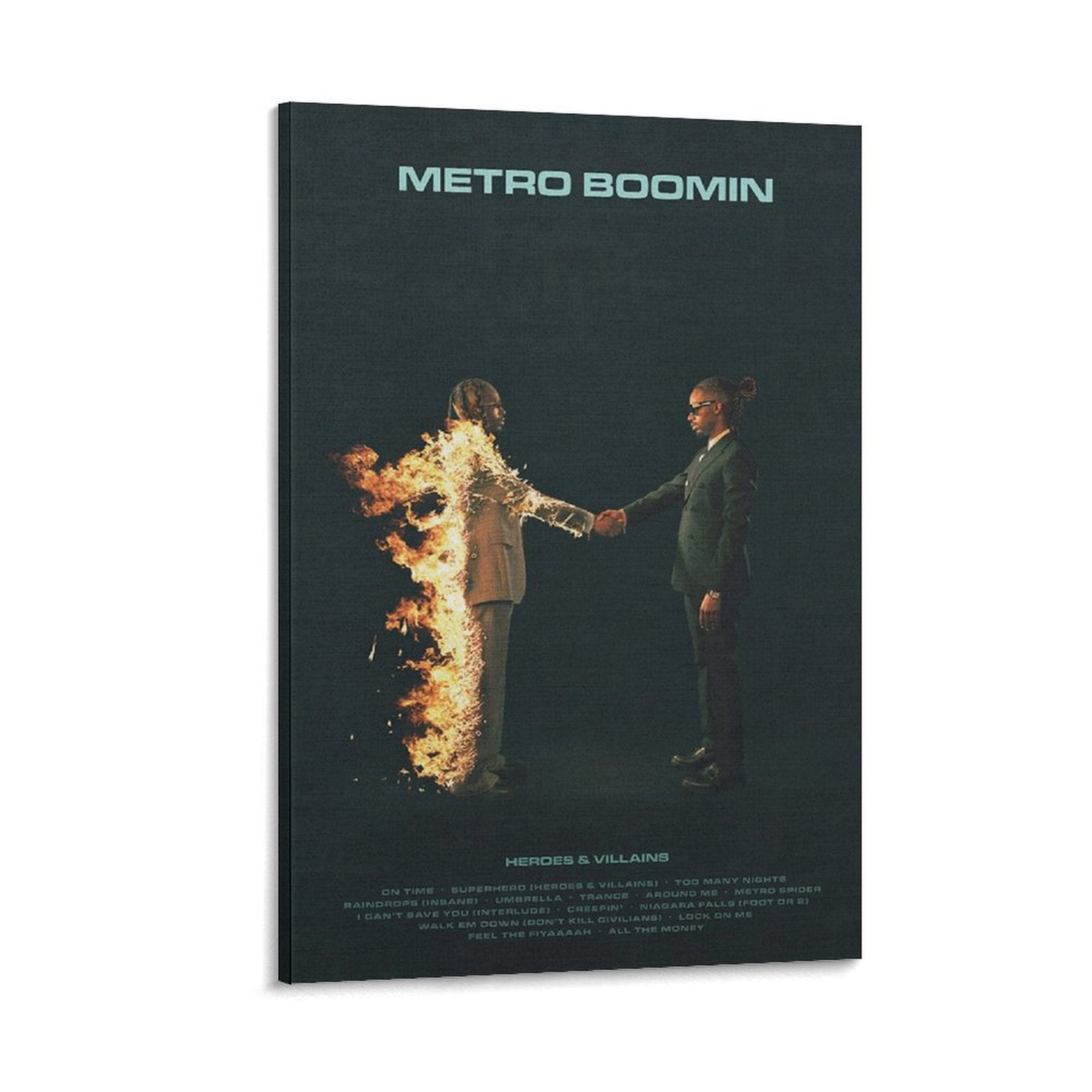 Rapper Metro Singer Boomin Rap Hip Hop HEROES & VILLAINS Music Album ...