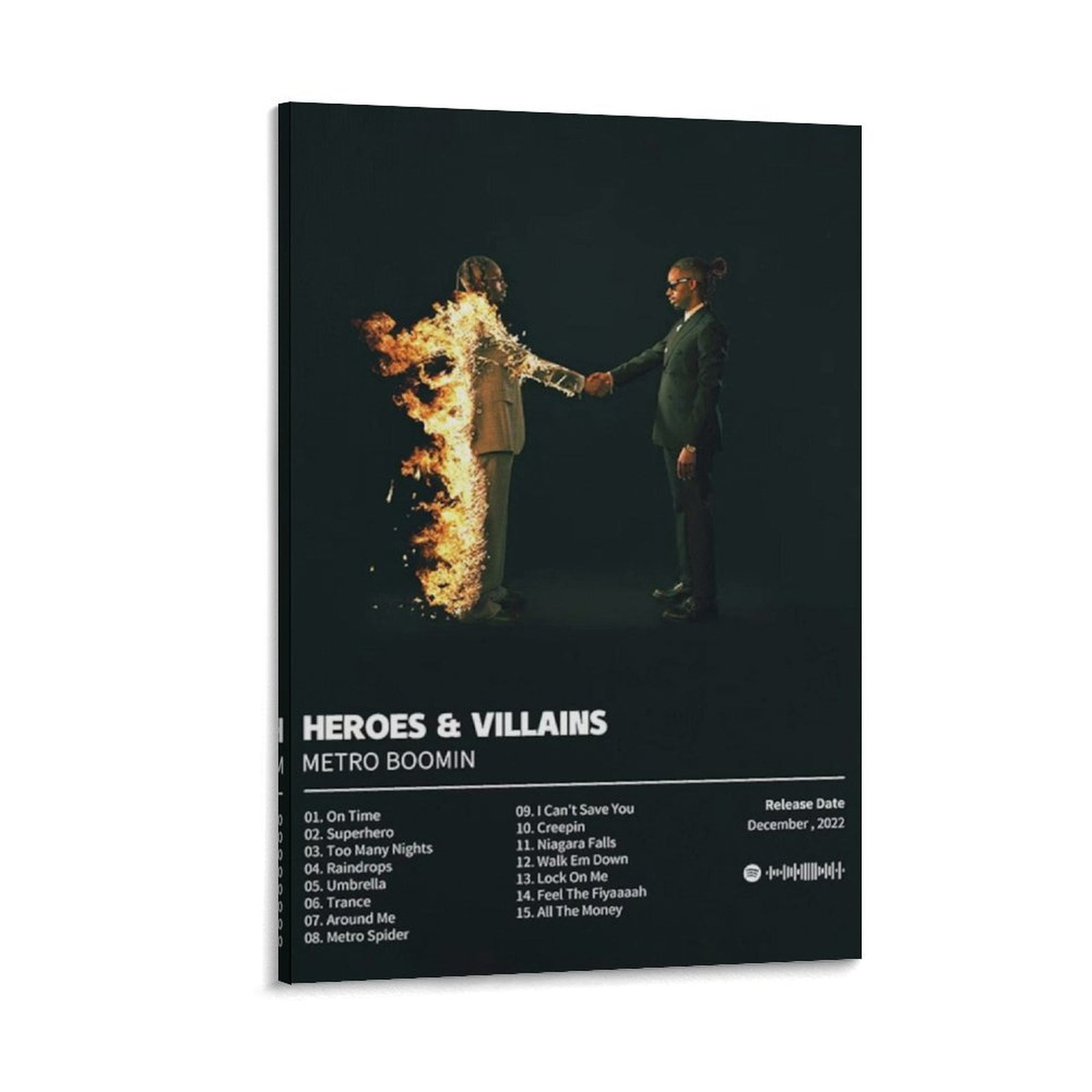 Rapper Metro Singer Boomin Rap Hip Hop HEROES & VILLAINS Music Album ...