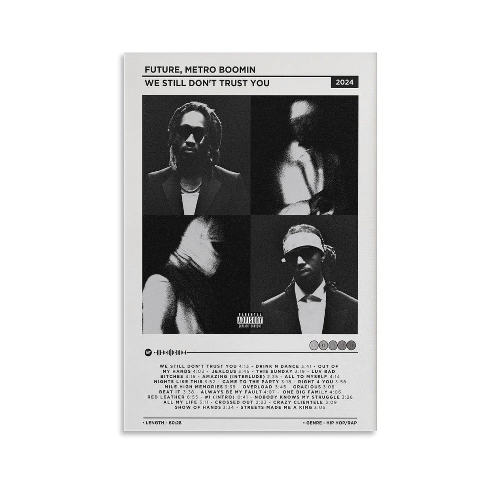 Rapper Metro Singer Boomin Rap Hip Hop WE STILL DONT TRUST YOU Music ...