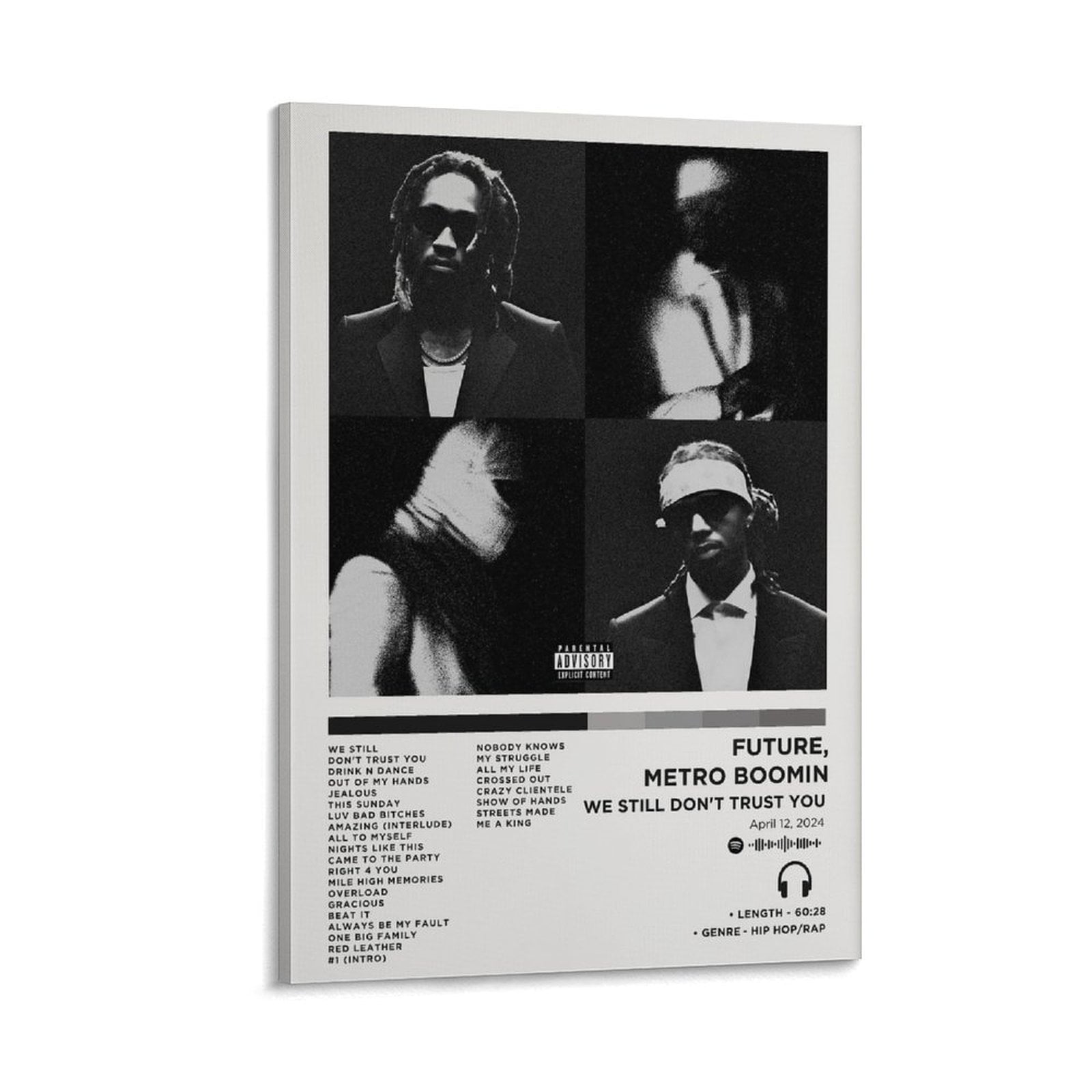 Rapper Metro Singer Boomin Rap Hip Hop WE STILL DONT TRUST YOU Music ...