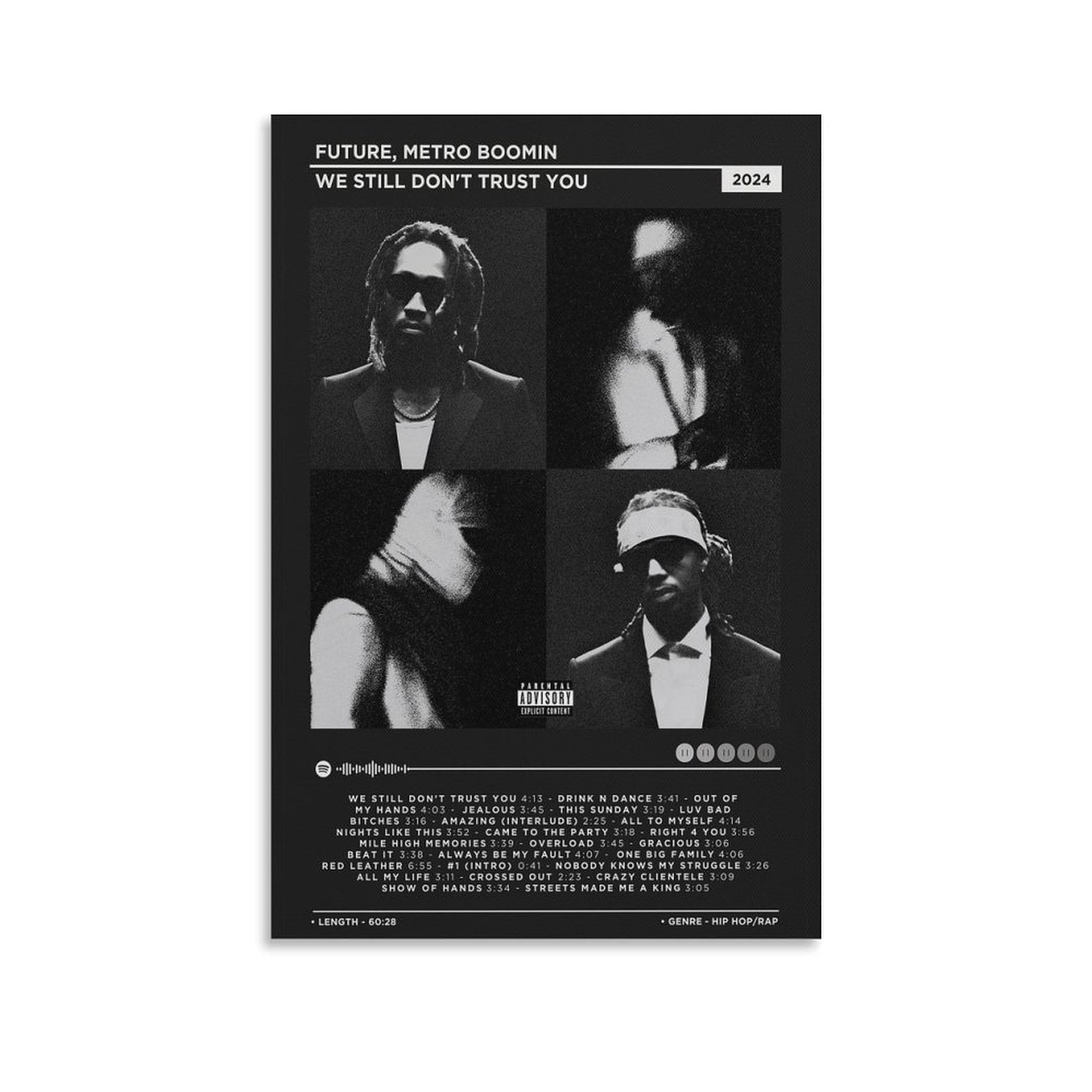 Rapper Metro Singer Boomin Rap Hip Hop WE STILL DONT TRUST YOU Music ...