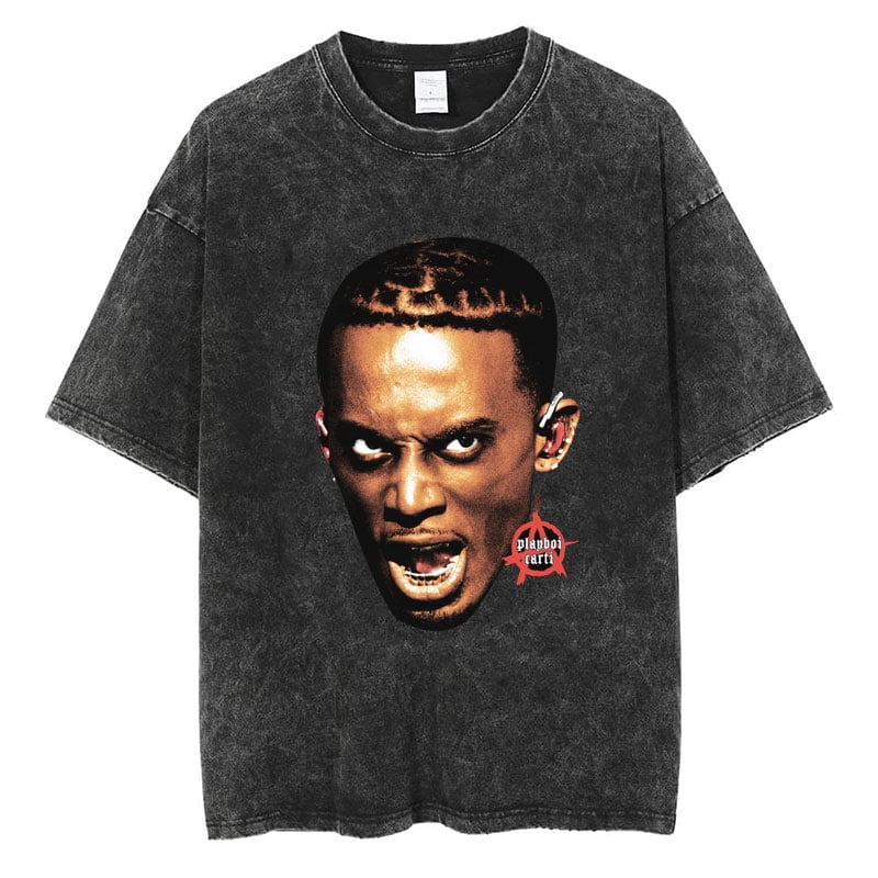 Rapper Music Wash T-Shirt Singer Album Men Women Fashion Summer Tees ...