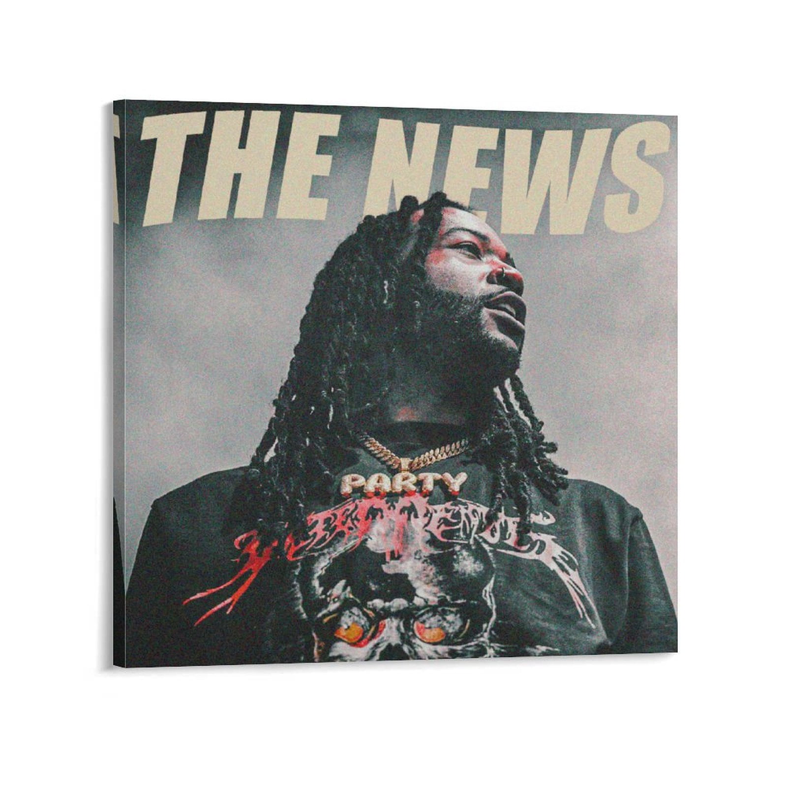 Rapper Party-NextDoor R&B Rap Hip Hop Singer Art Poster (3) Canvas Art ...