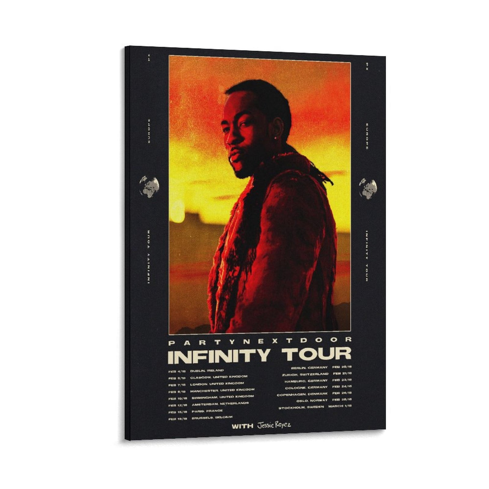 Rapper Party-NextDoor R&B Rap Hip Hop Singer Music Album Cover Poster ...