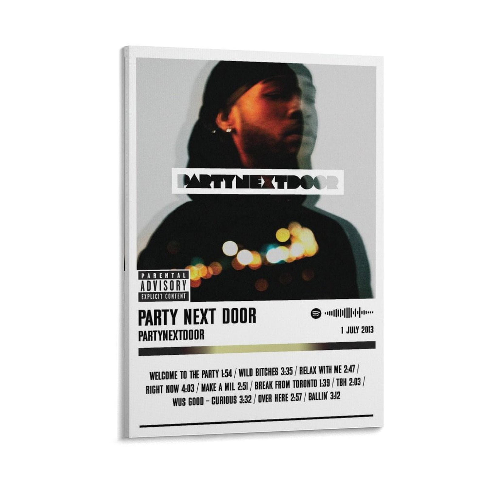 Rapper Party-NextDoor R&B Rap Hip Hop Singer P1 Music Album Cover ...