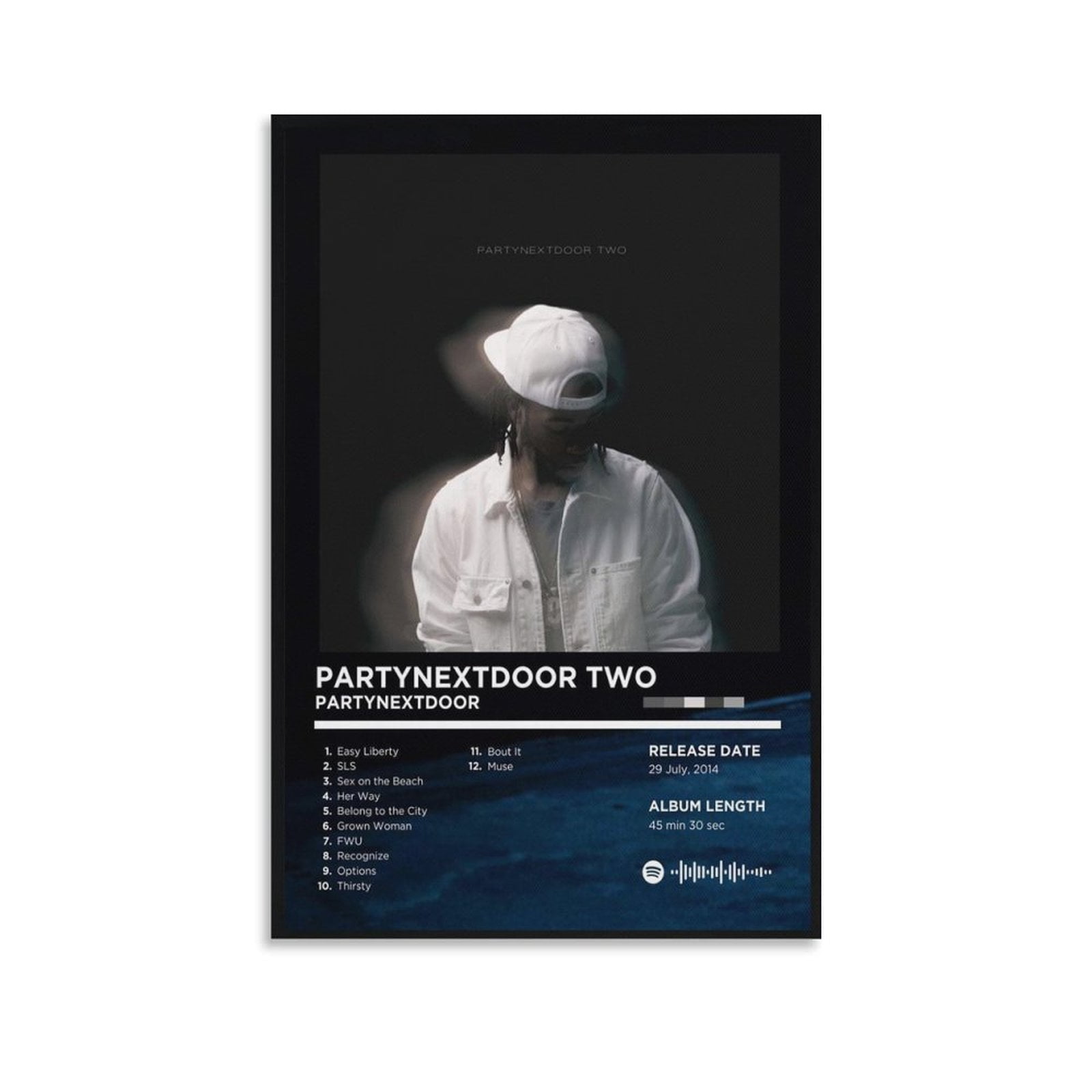 Rapper Party-NextDoor R&B Rap Hip Hop Singer P2 Music Album Cover ...