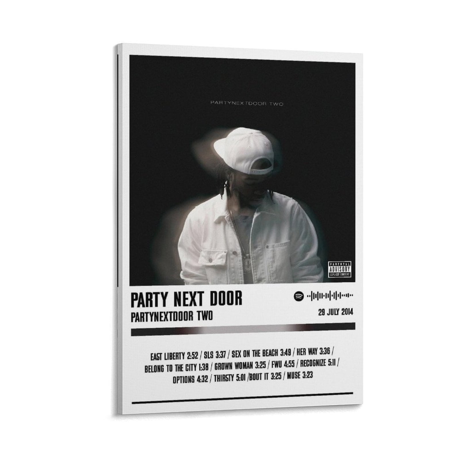 Rapper Party-NextDoor R&B Rap Hip Hop Singer P2 Music Album Cover ...