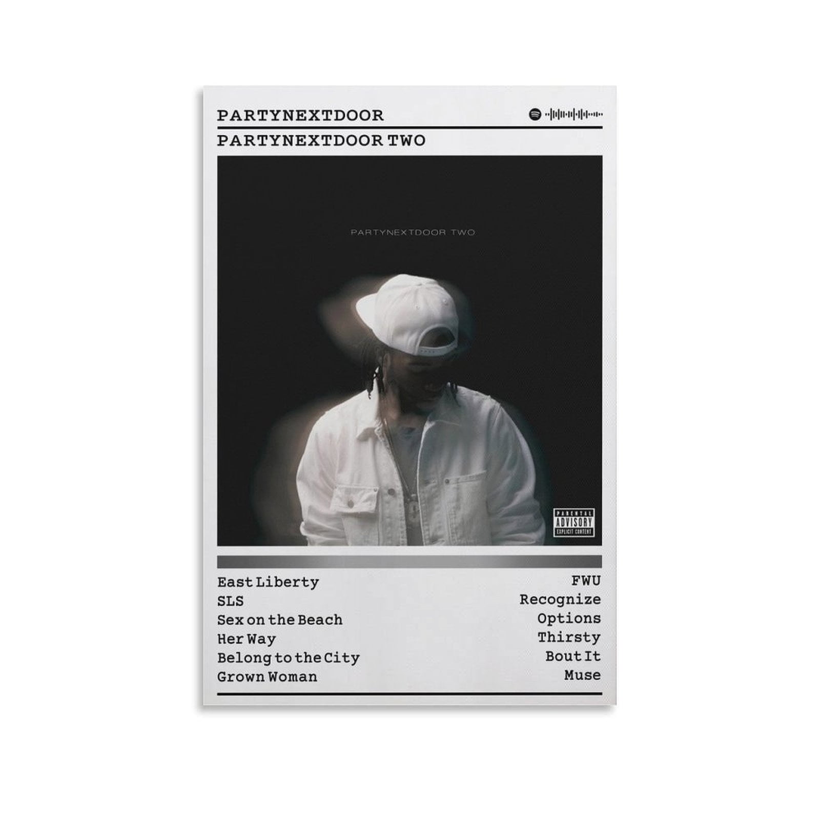 Rapper Party-NextDoor R&B Rap Hip Hop Singer P2 Music Album Cover ...