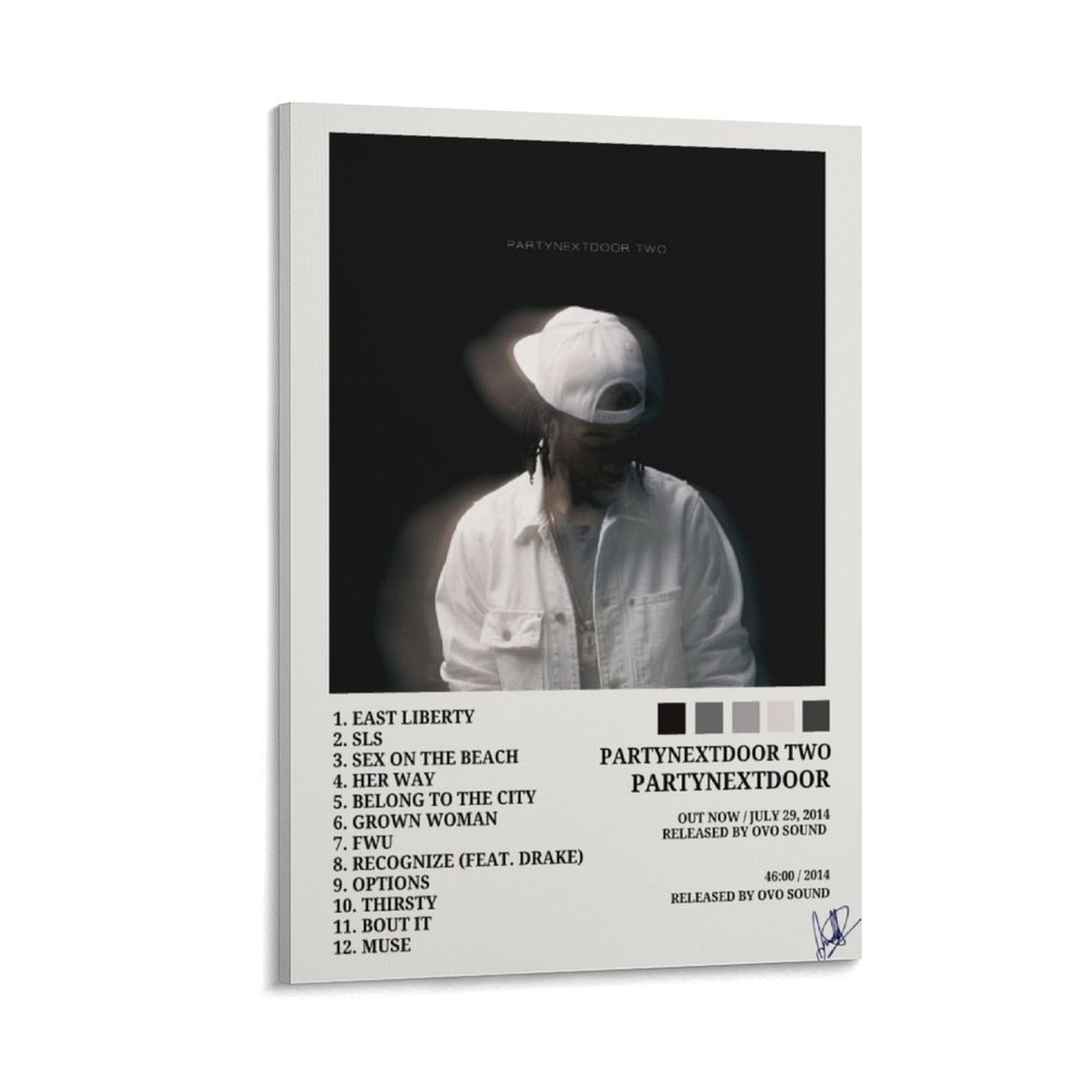 Rapper Party-NextDoor R&B Rap Hip Hop Singer P2 Music Album Cover ...