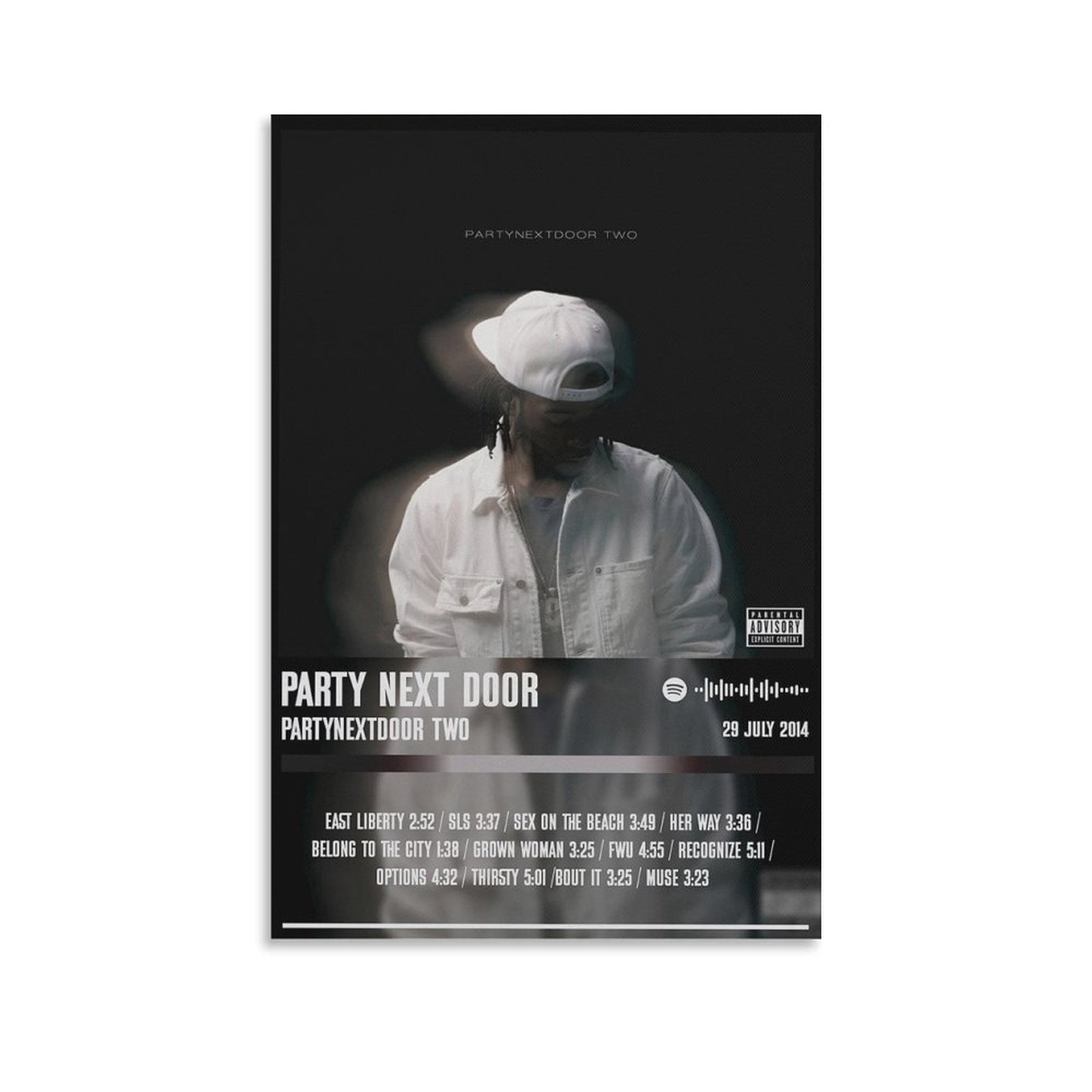 Rapper Party-NextDoor R&B Rap Hip Hop Singer P2 Music Album Cover ...