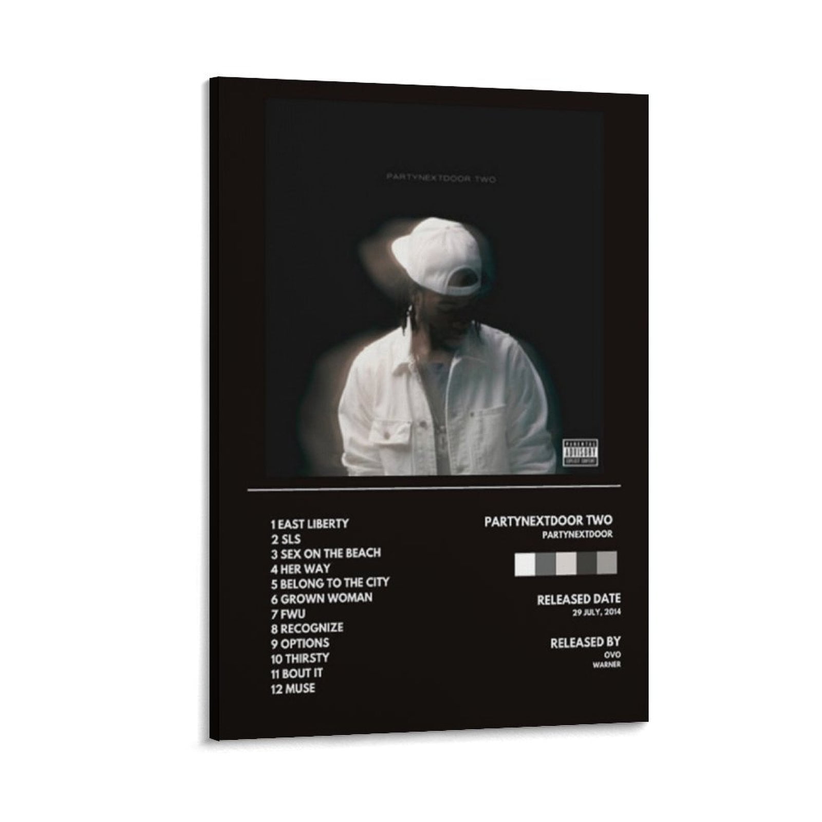 Rapper Party-NextDoor R&B Rap Hip Hop Singer P2 Music Album Cover ...