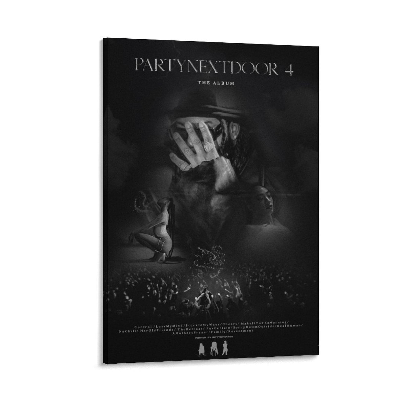 Rapper Party-NextDoor R&B Rap Hip Hop Singer P4 Music Album Cover ...