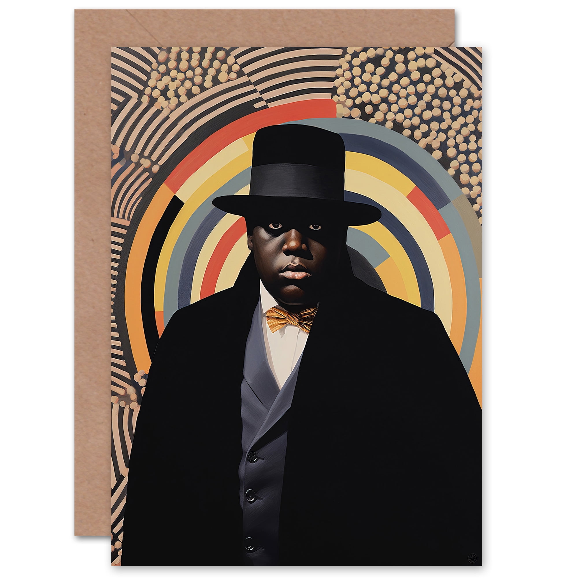 Rapper Portrait in Vintage 1930s Gangster Style Gangsta Rap Hip Hop for ...