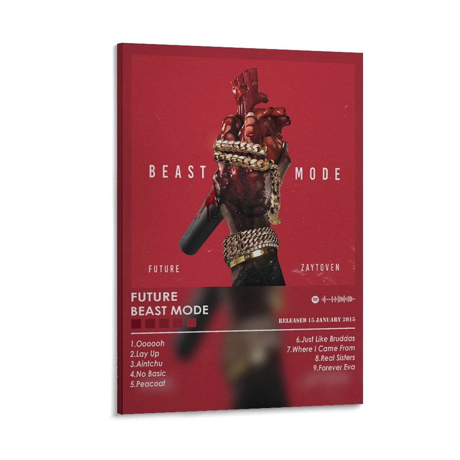 Rapper Poster Future Rap Hip Hop BEAST MODE Music Album Cover Posters ...