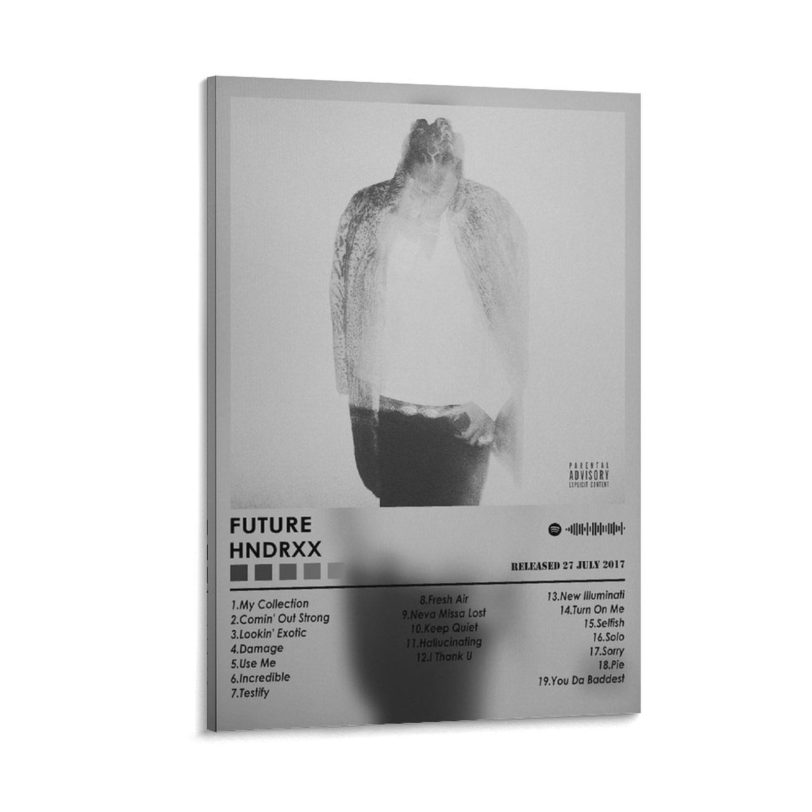 Rapper Poster Future Rap Hip Hop HNDRXX Music Album Cover Posters (4 ...