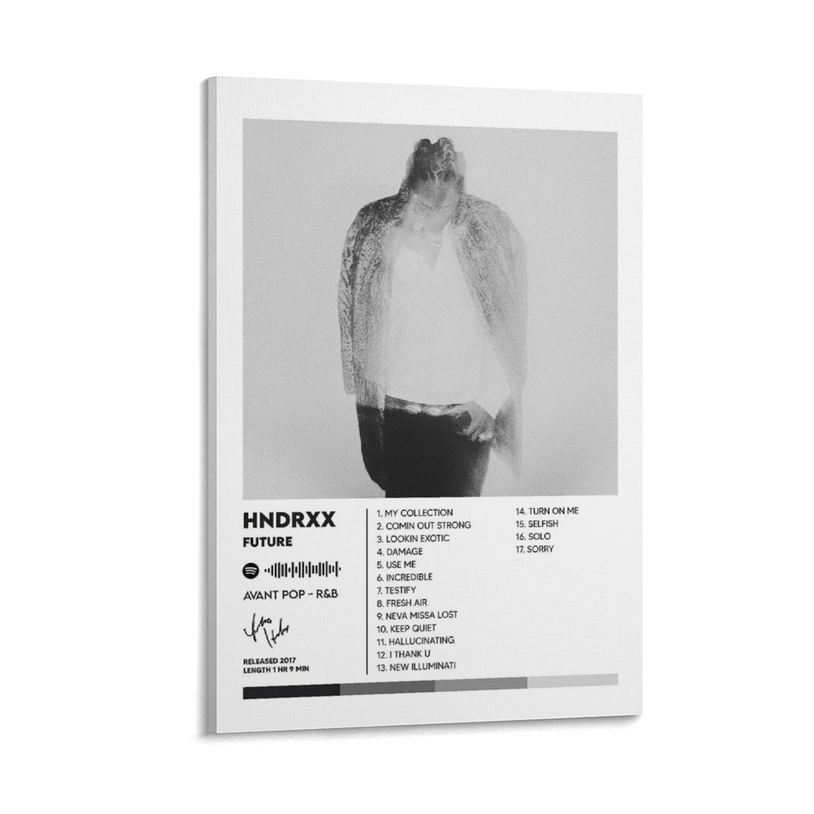 Rapper Poster Future Rap Hip Hop HNDRXX Music Album Cover Posters (6 ...