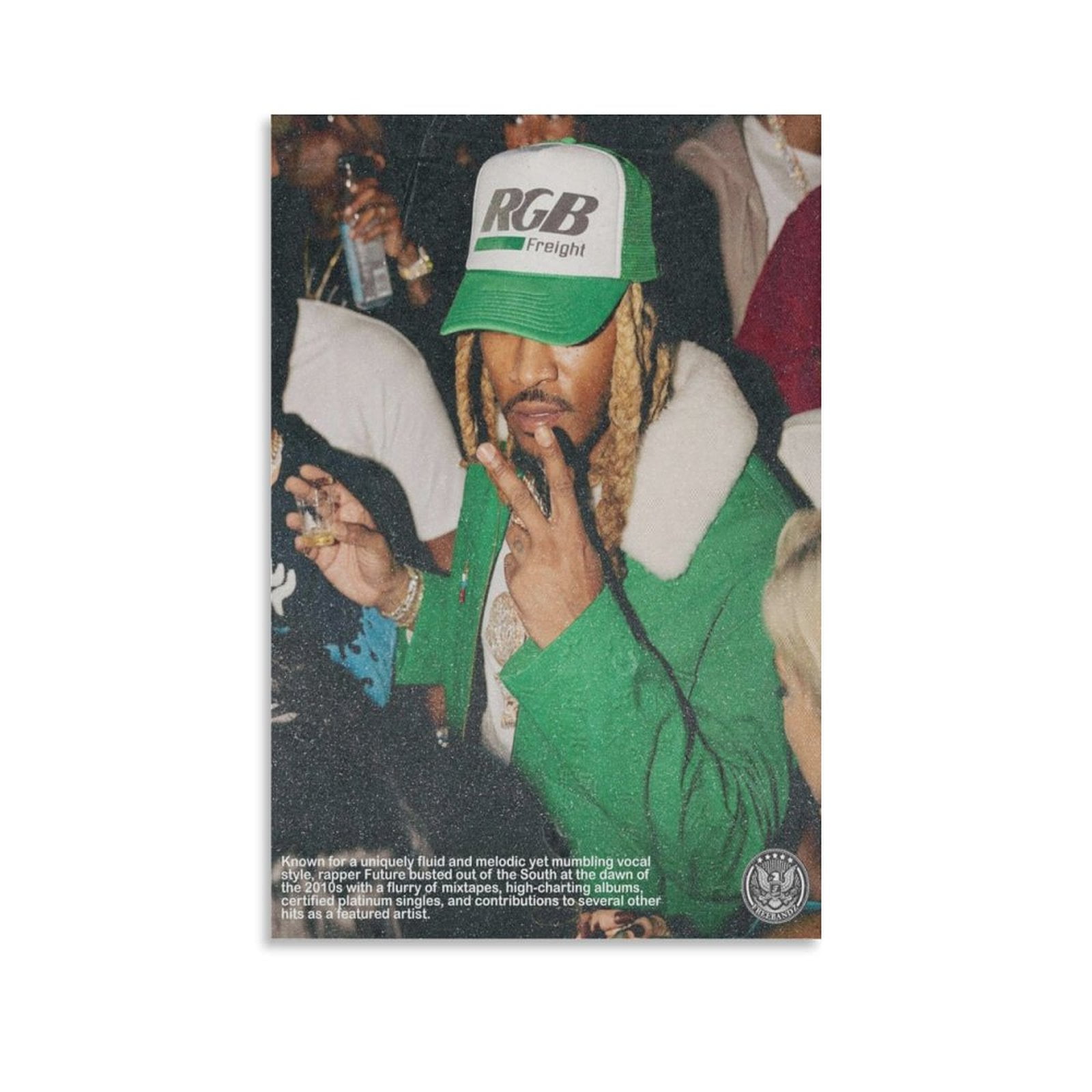 Rapper Poster Future Rap Hip Hop Music Singer Art Posters (10) Posters ...