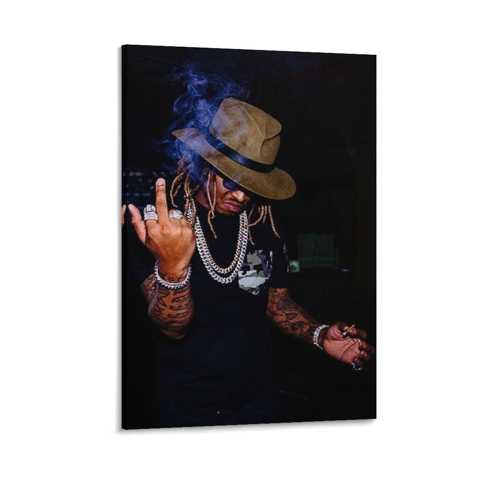Rapper Poster Future Rap Hip Hop Music Singer Art Posters (4) Canvas ...