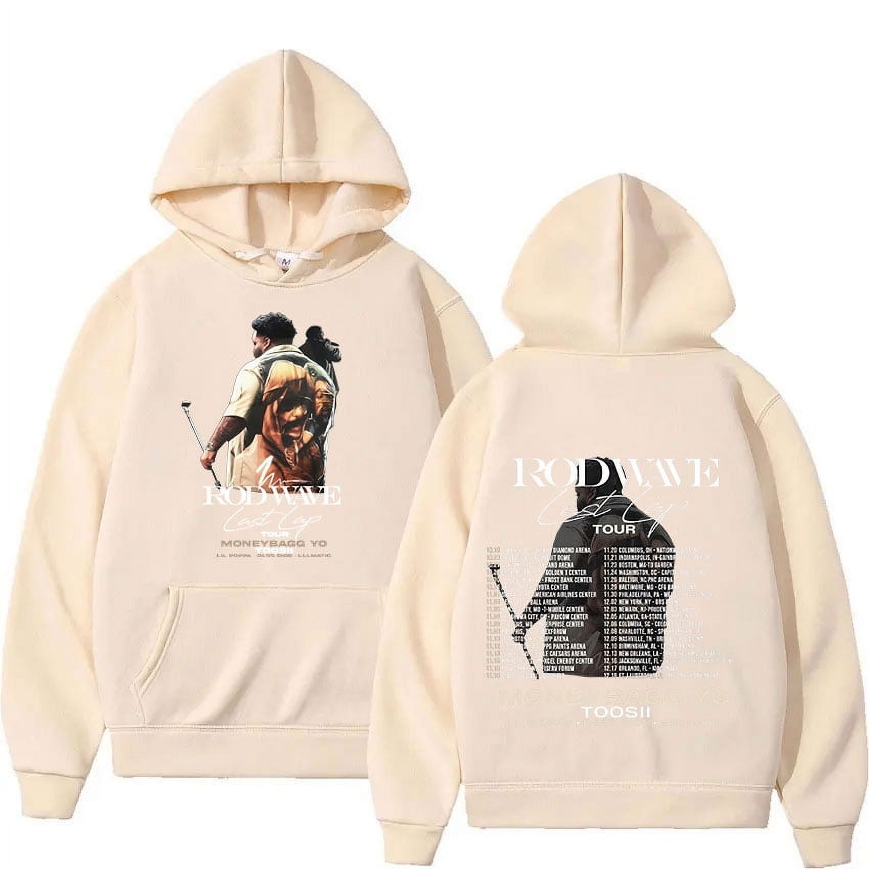 Rapper Rod Wave Last Lap Tour 2024 Album Hoodie Men's Hip Hop Retro ...