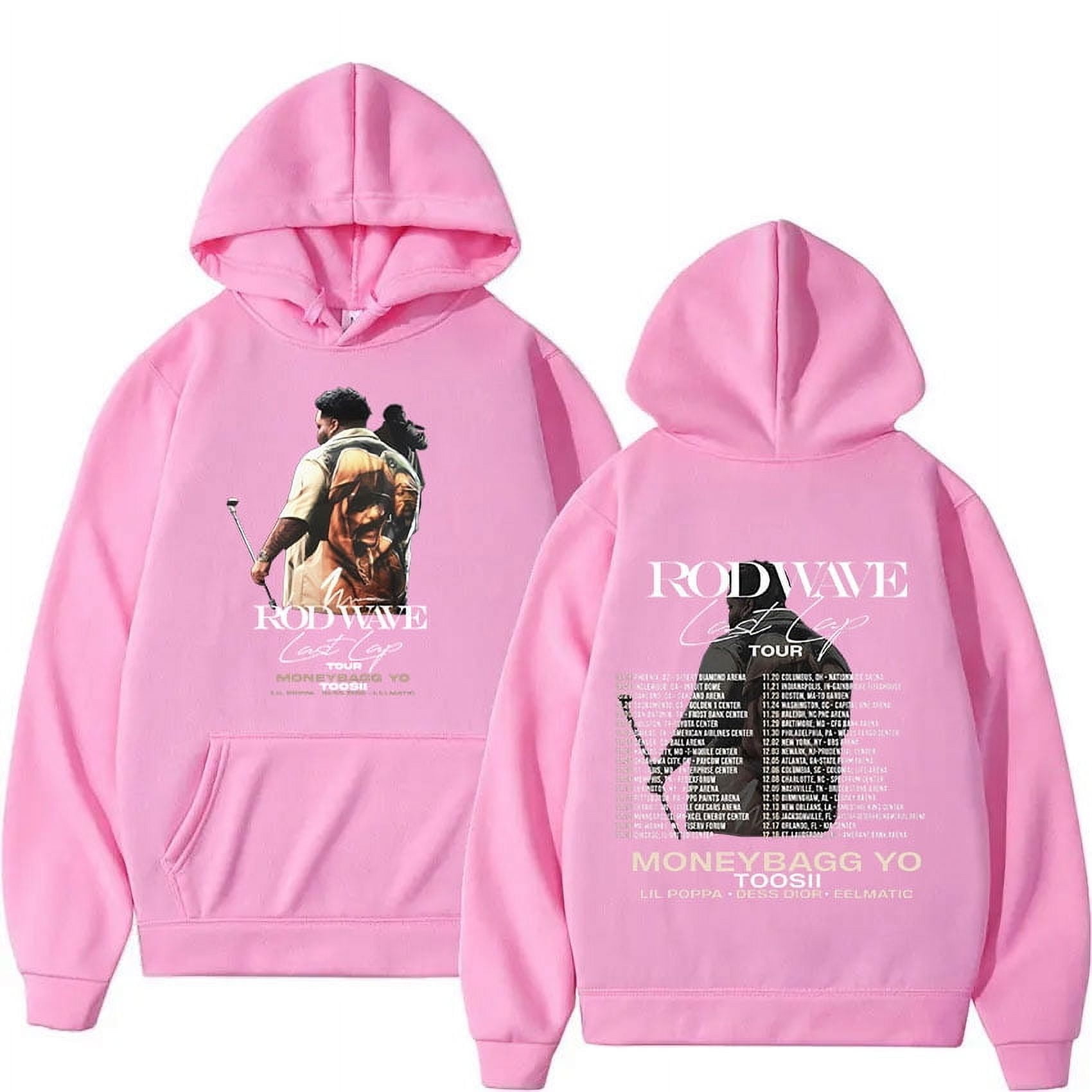 Rapper Rod Wave Last Lap Tour 2024 Album Hoodie Men's Hip Hop Retro ...