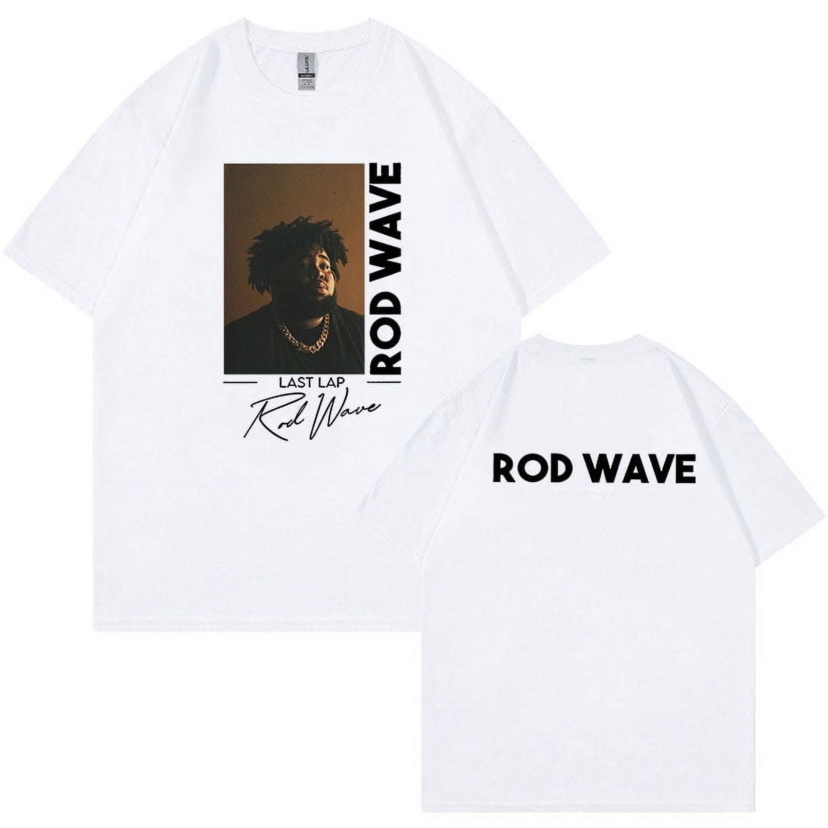 Rapper Rod Wave Last Lap Tour 2025 Graphic T Shirts Men's Women Retro ...