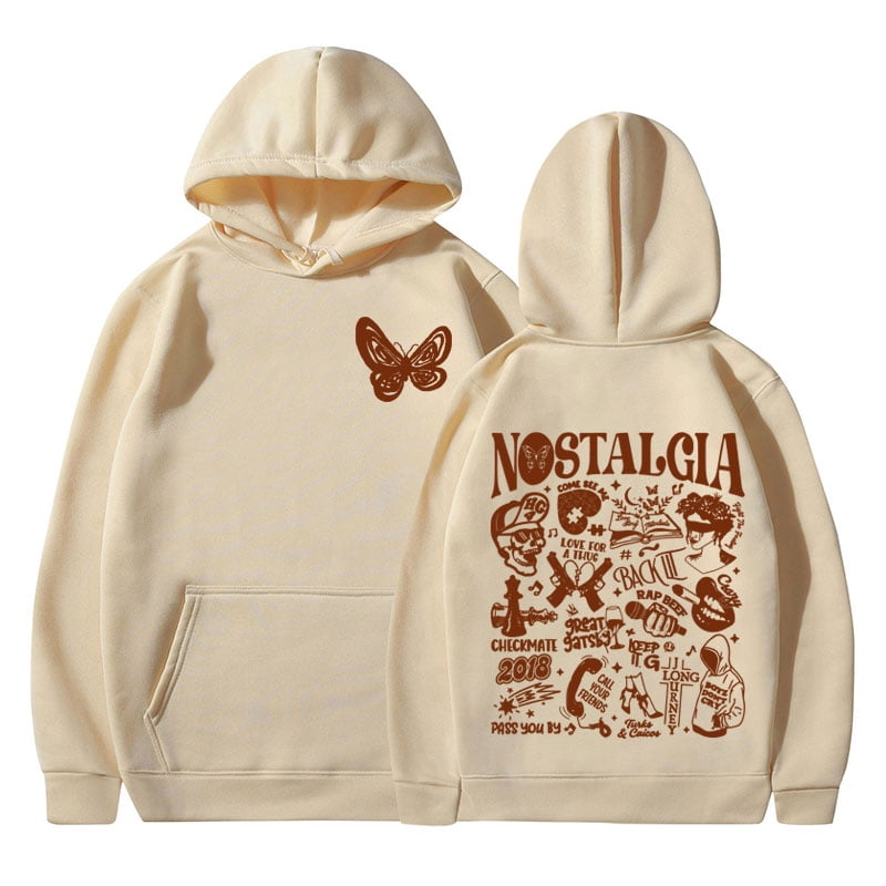 Rapper Rod Wave Nostalgia Album Butterfly Hoodies Men Women Clothing ...