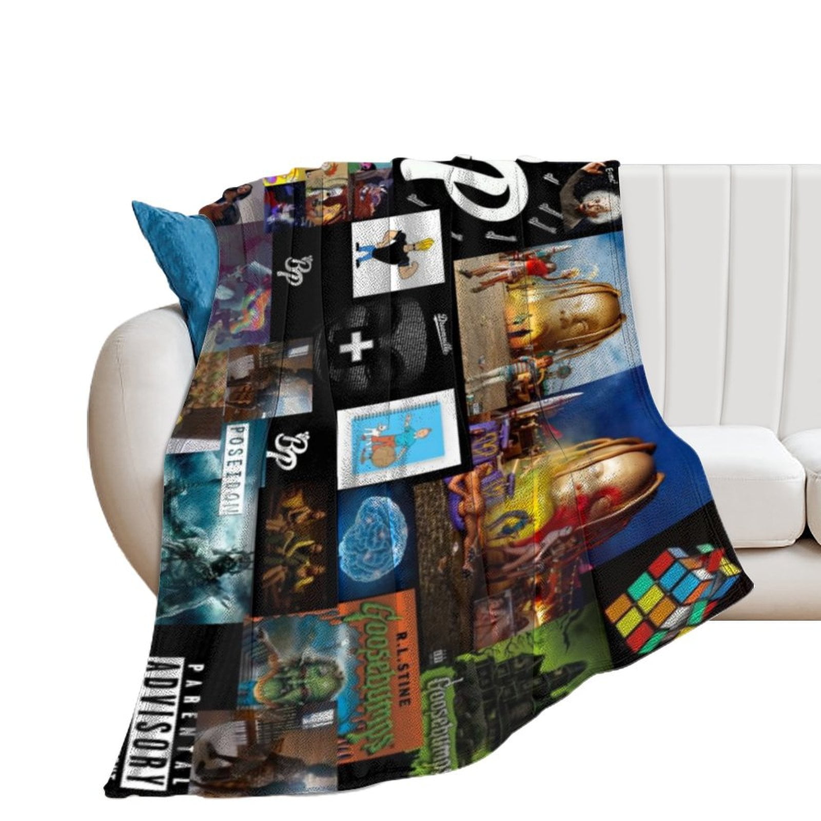 Rapper Travis Scott Blanket for Bed Couch Soft Flannel Throw Blanket ...