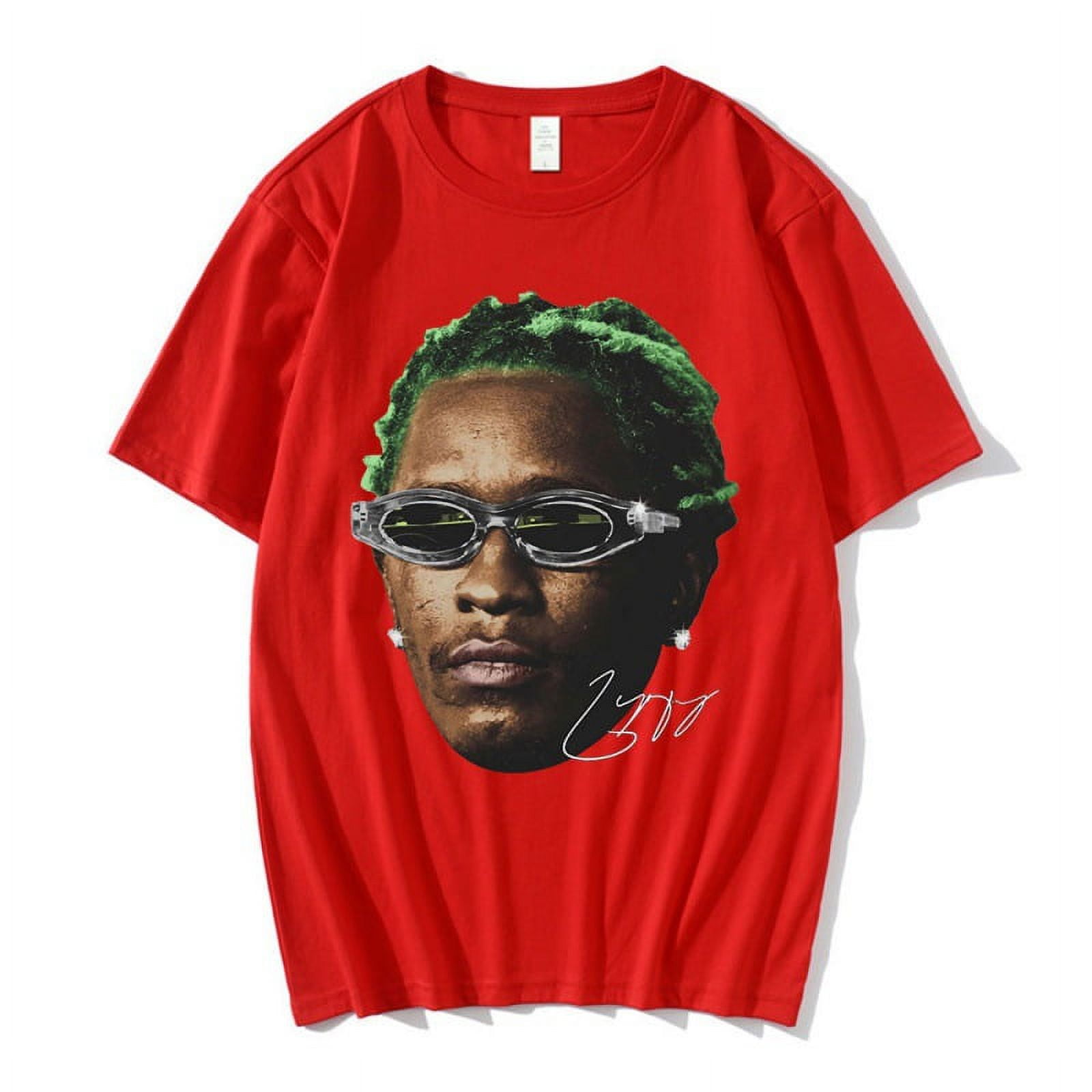 Rapper Young Thug Graphic Cotton T-Shirt for Men and Women (Multiple ...