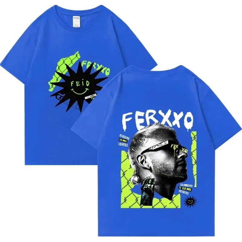 Rapper feid ferxxo Tour Print T-Shirt - Walmart.com