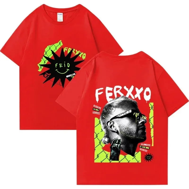 Rapper feid ferxxo Tour Print T-Shirt - Walmart.com