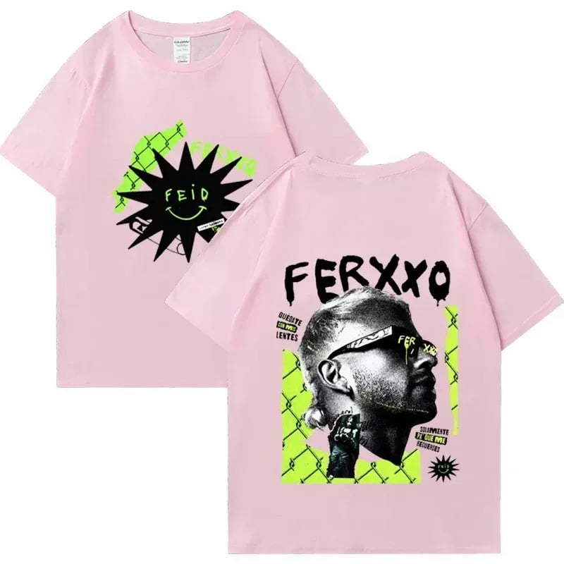 Rapper feid ferxxo Tour Print T-Shirt - Walmart.com