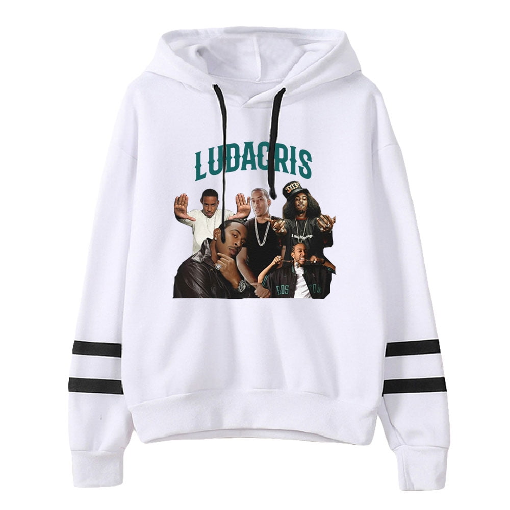 Rapper ludacris Pocketless Hoodie Pullovers Streetwear Casual Harajuku ...