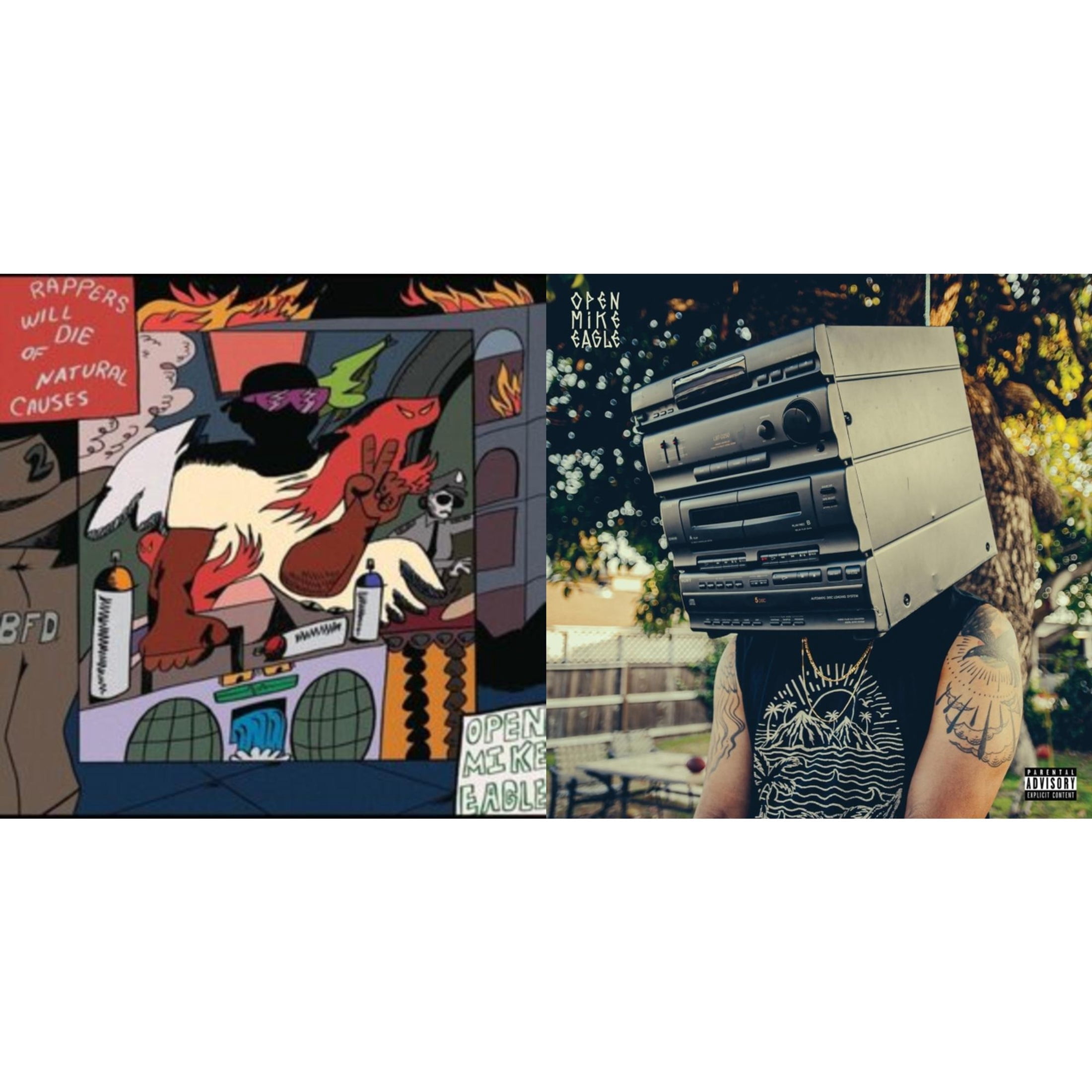 Rappers Will Die Of Natural Causes (Silver LP Vinyl) & Component System ...