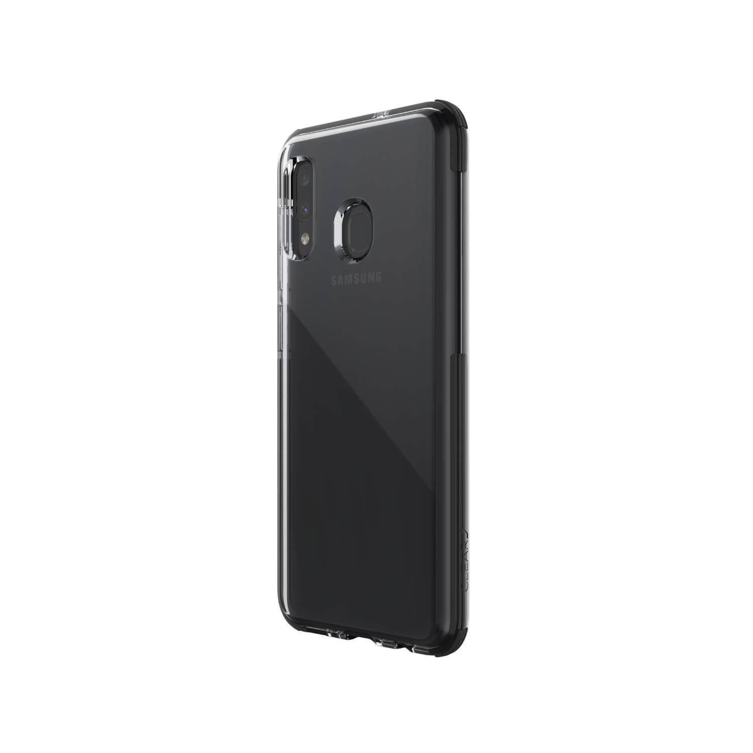 Raptic Clear Phone Case for Samsung A20, Smoked - Walmart.com