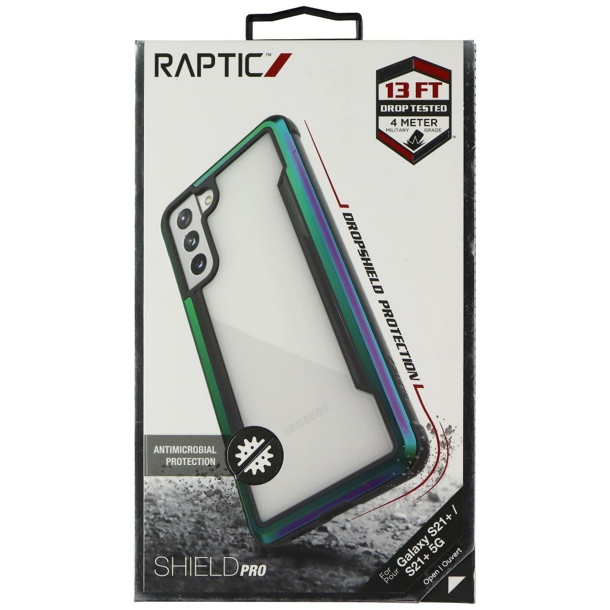 Raptic Shield Pro Series Case for Samsung Galaxy S21+ 5G - Iridescent ...