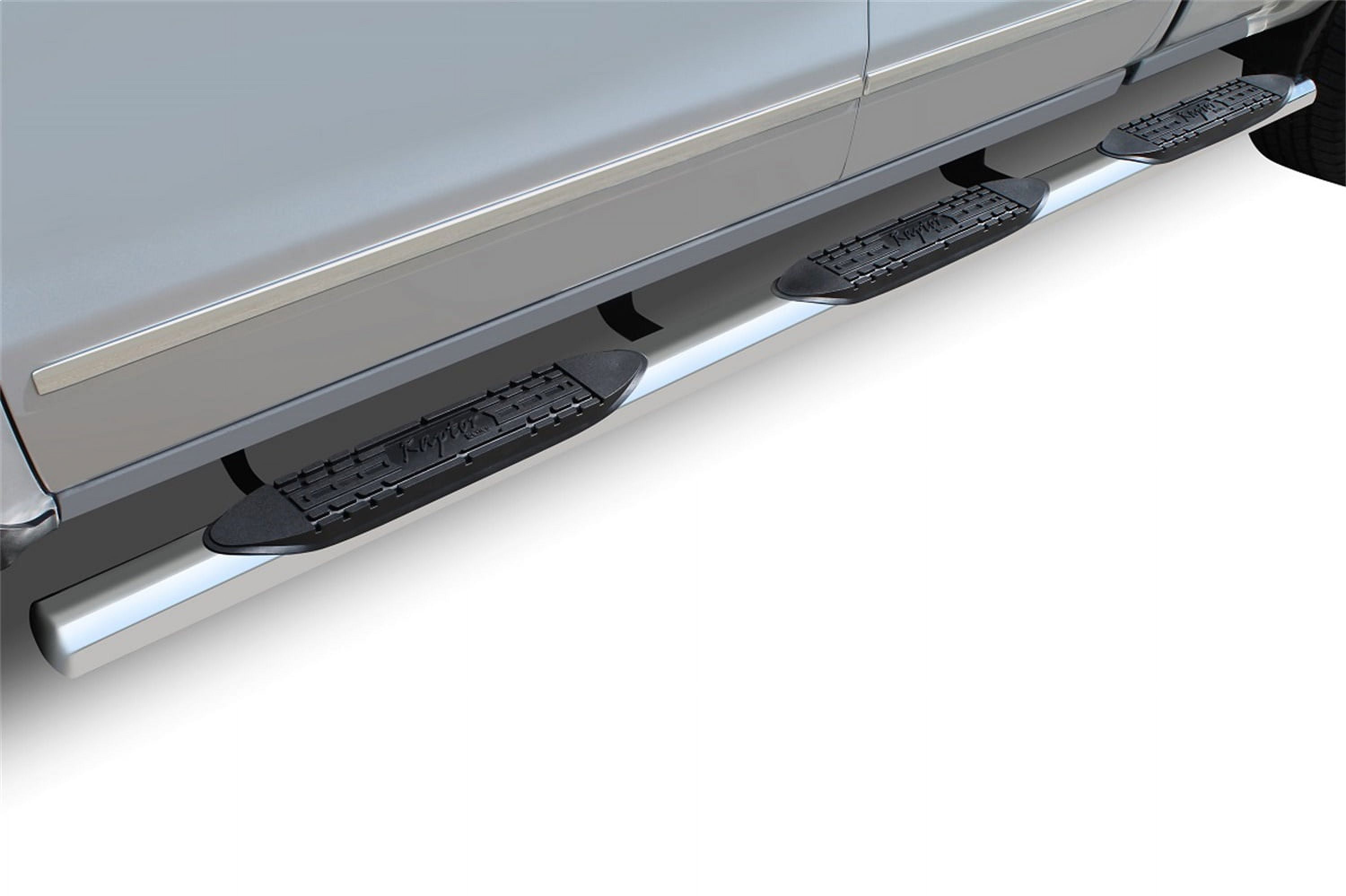 Raptor 0402-0095M Magnum Oval Step Tubes Wheel To Wheel; Stainless ...