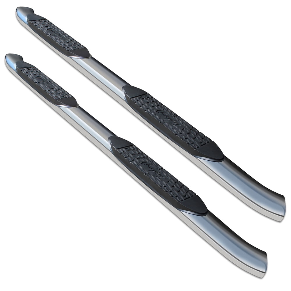Raptor 1604-0260 5" SS OE Style Curved Oval Step Bars for 2005-19 ...