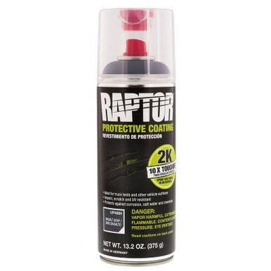 Raptor 2K Basalt Gray Spray-On Truck Bedliner Aerosol (13.2 oz ...