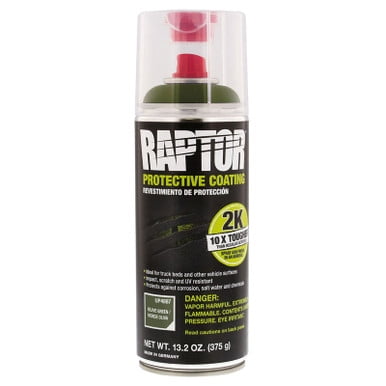 Raptor 2K Olive Green Spray-On Truck Bedliner Aerosol (13.2 oz ...